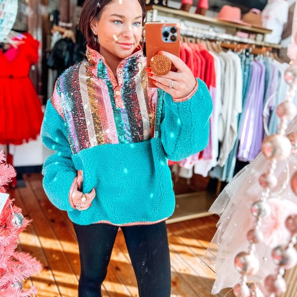 QUEEN OF SPARKLES | Sweaters | Queen Of Fleece Pullover | Poshmark